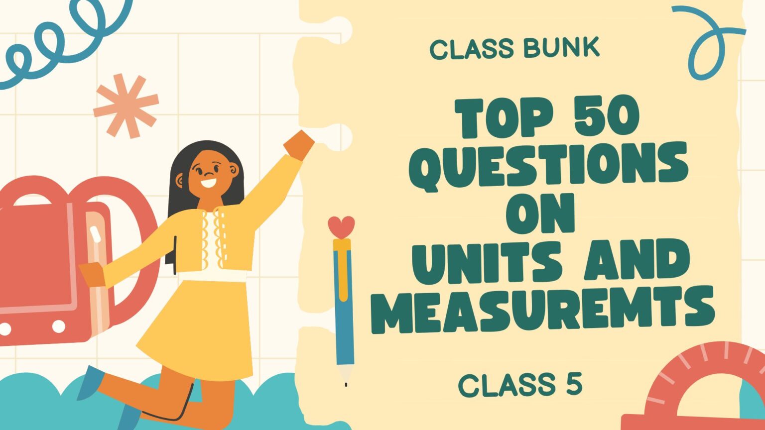 Top 50 Measurement Questions with Answers for Class 5
